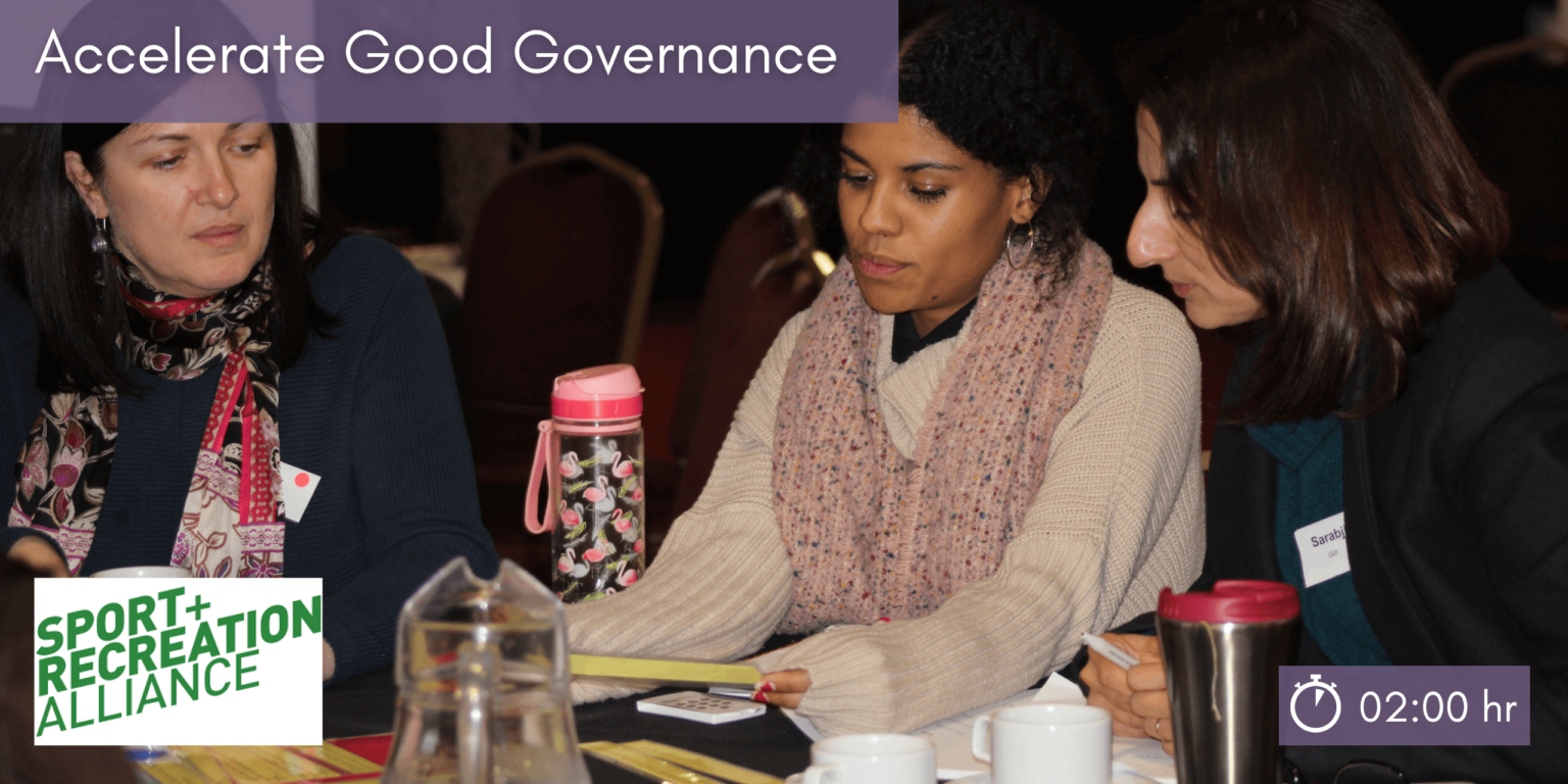 Accelerating Good Governance - Accelerate Sport