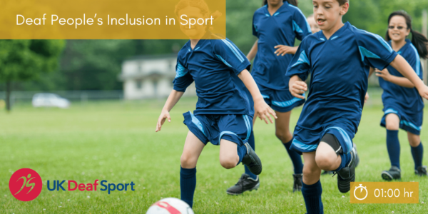Deaf People’s Inclusion in Sport - Accelerate Sport